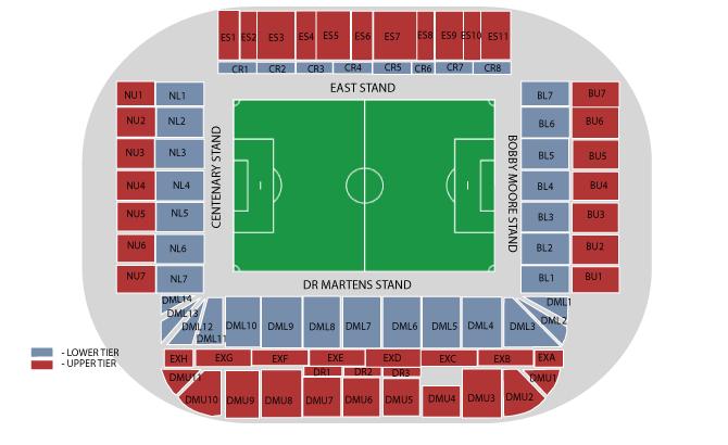 Fotbollsresor & biljetter till West Ham | Sports International